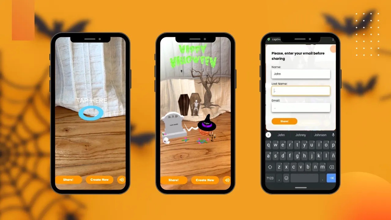 How brands and agencies used 8th Wall WebAR to get users into the Halloween spirit | 8th Wall